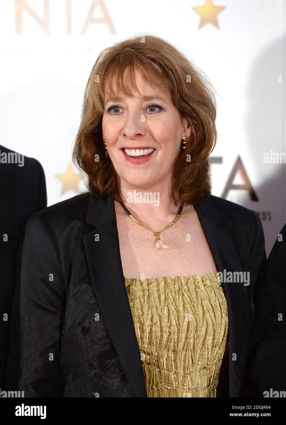 Phyllis Logan (Downton Abbey) in the press room at the National ...