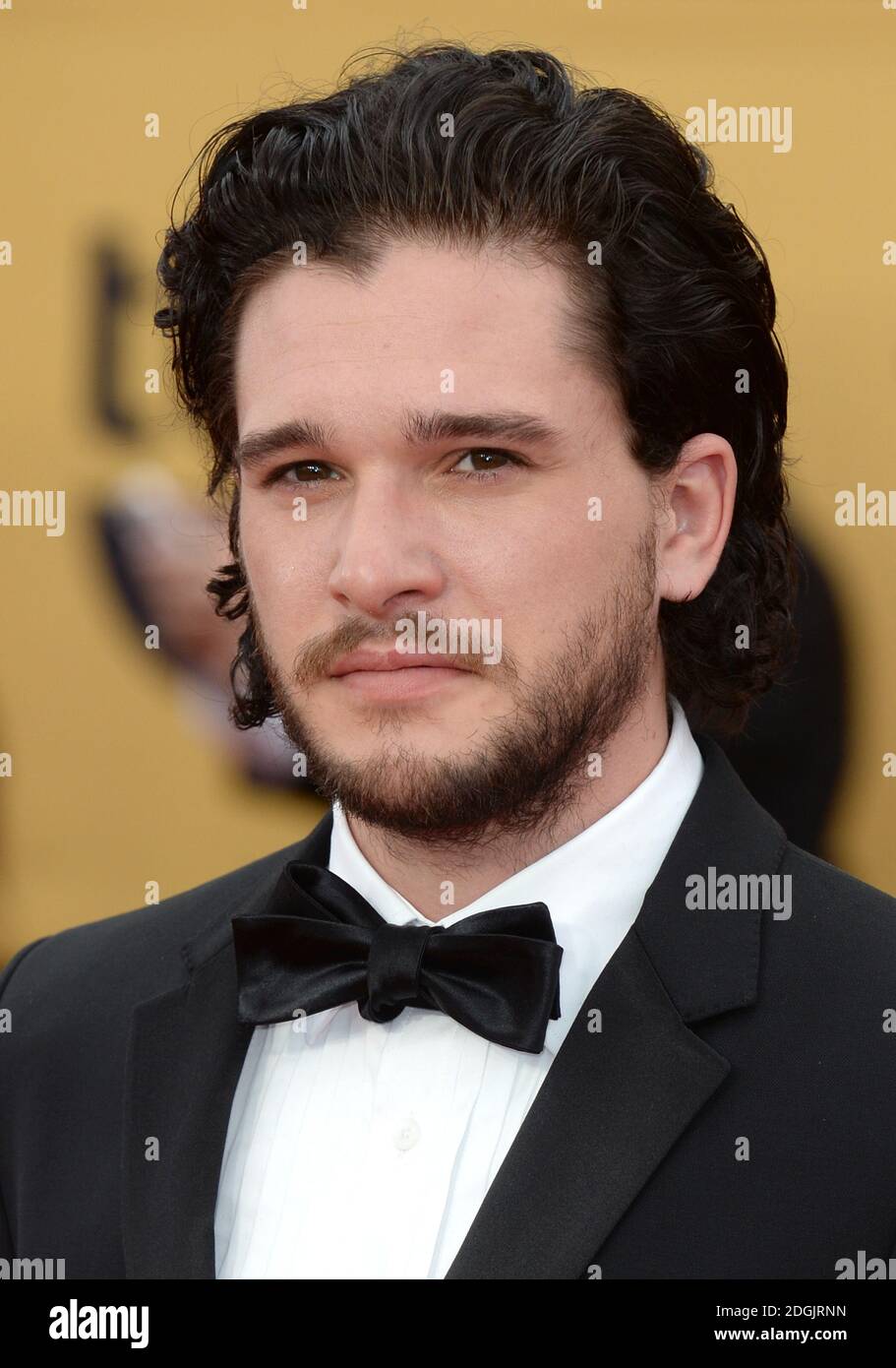 Kit Harington arriving on the red carpet at the 21st Annual Screen ...