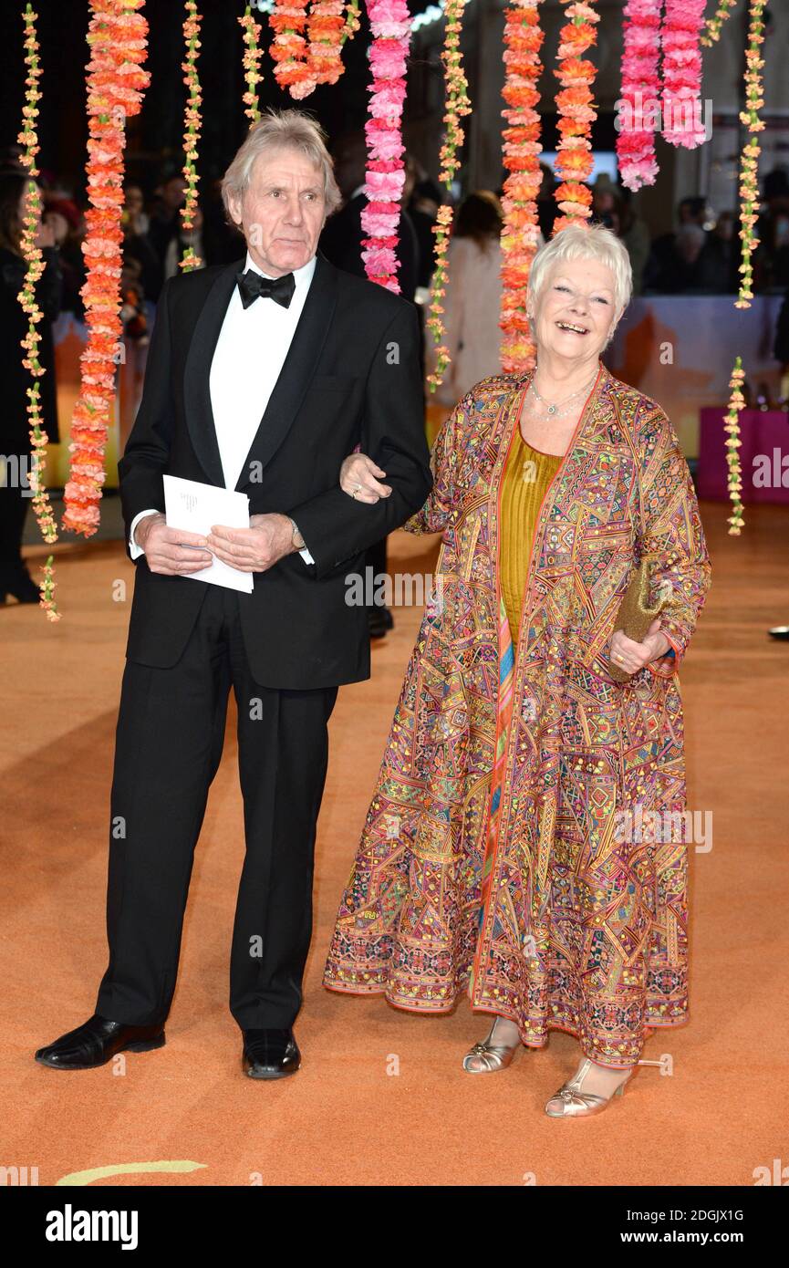 David Mills and Dame Judi Dench attending the UK film premiere of The ...