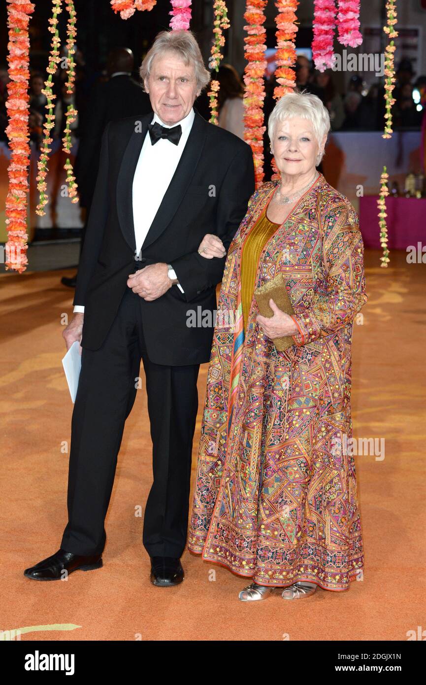 David Mills and Dame Judi Dench attending the UK film premiere of The ...