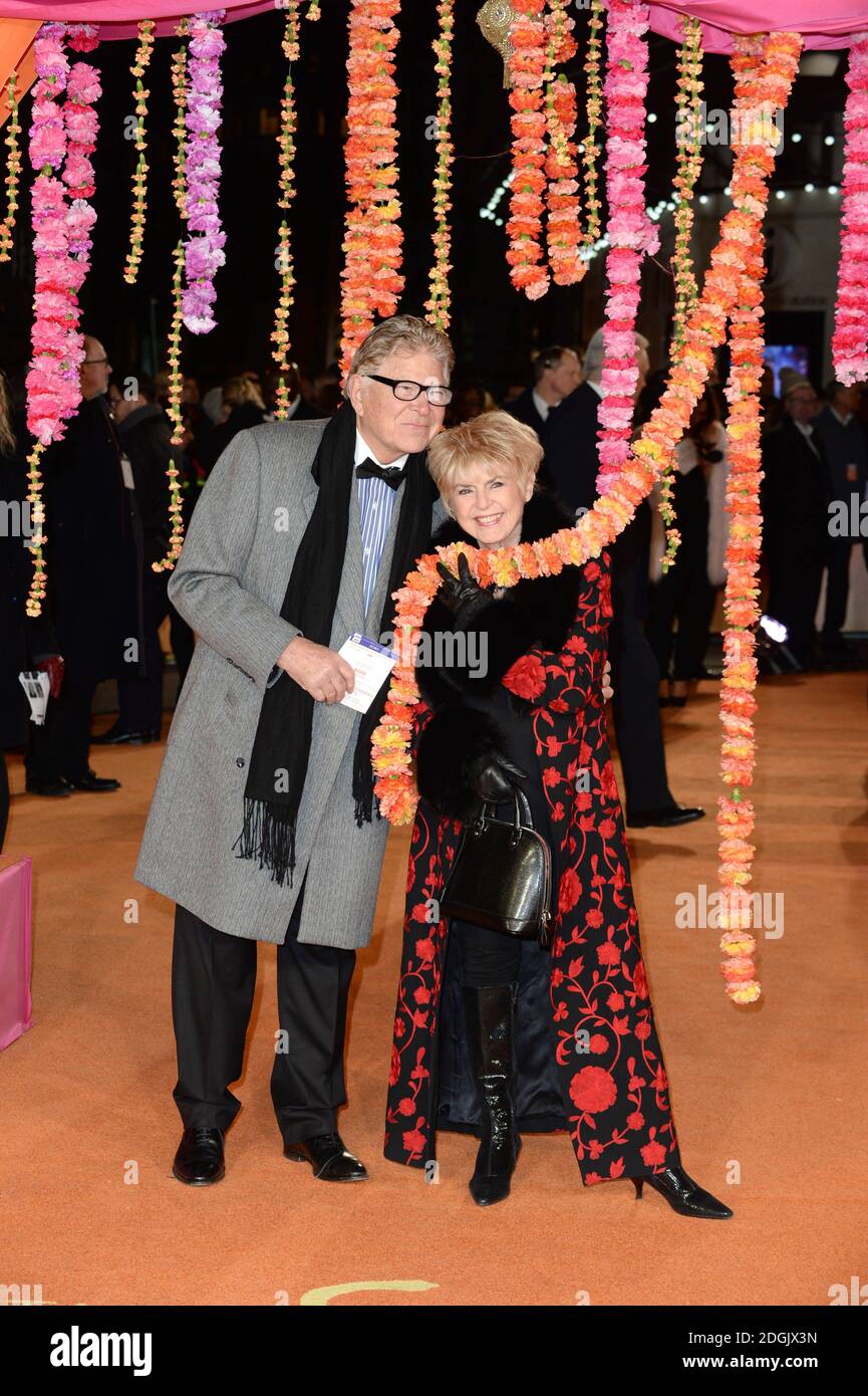 Gloria Hunniford and Stephen Way attending the UK film premiere of The ...