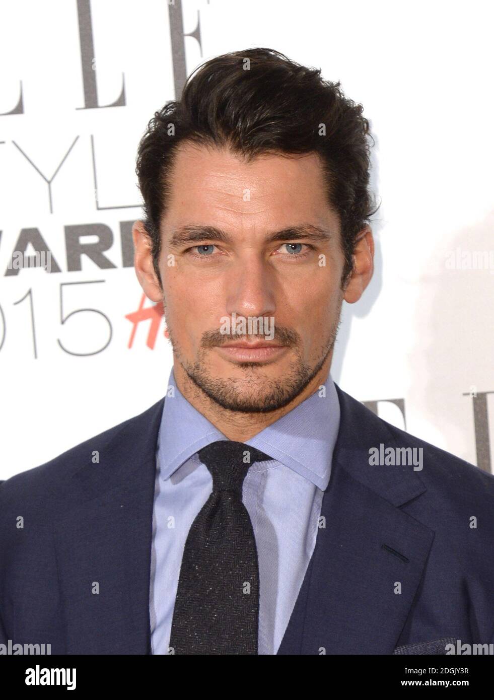 David Gandy attending the Elle Style Awards 2015 held at the Sky Garden ...