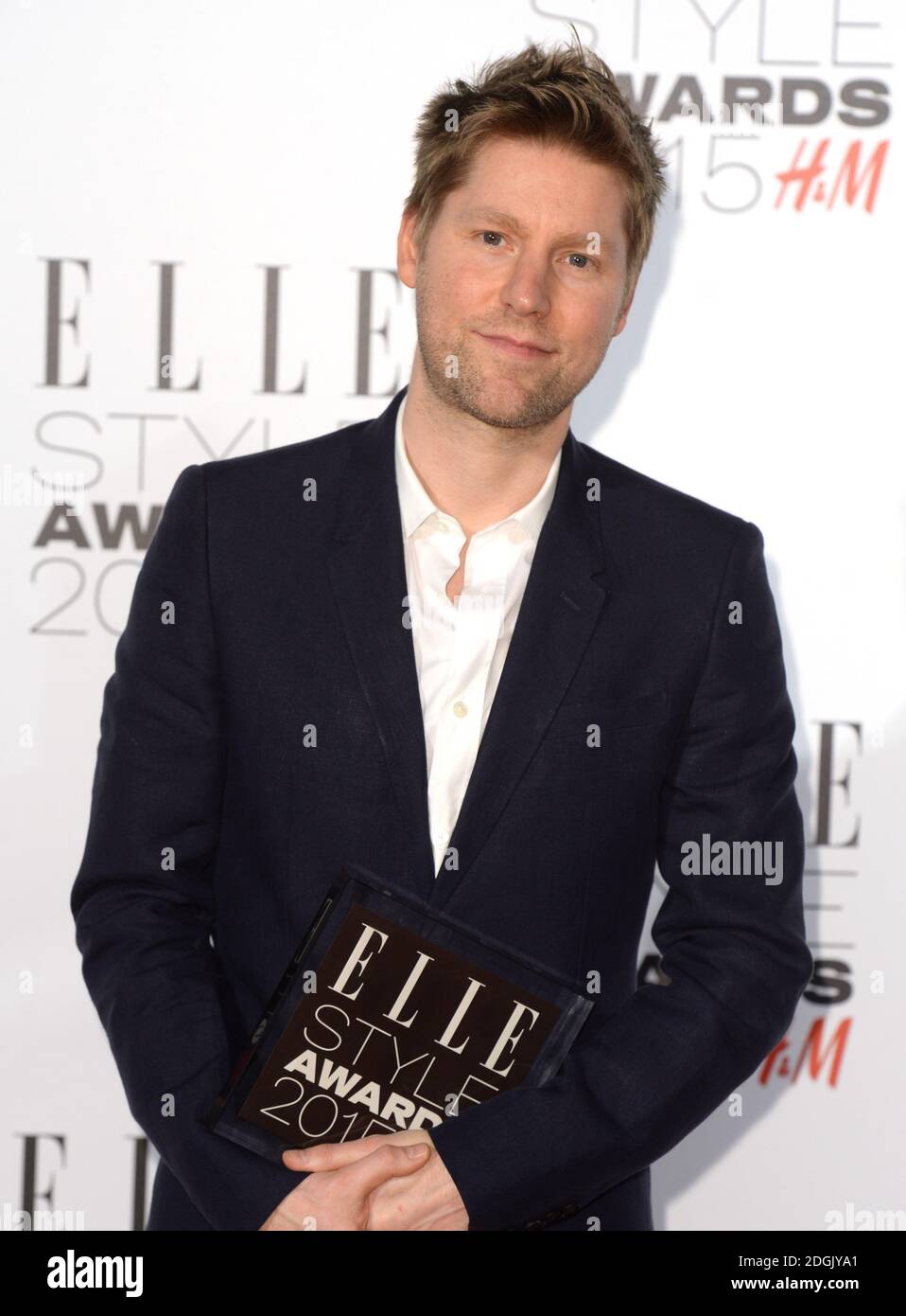 Editors Choice Award Winner Christopher Bailey (Burberry) backstage at ...