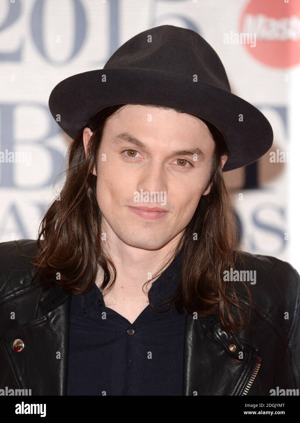 James Bay attending the Brit Awards 2015 with MasterCard held at The O2 ...