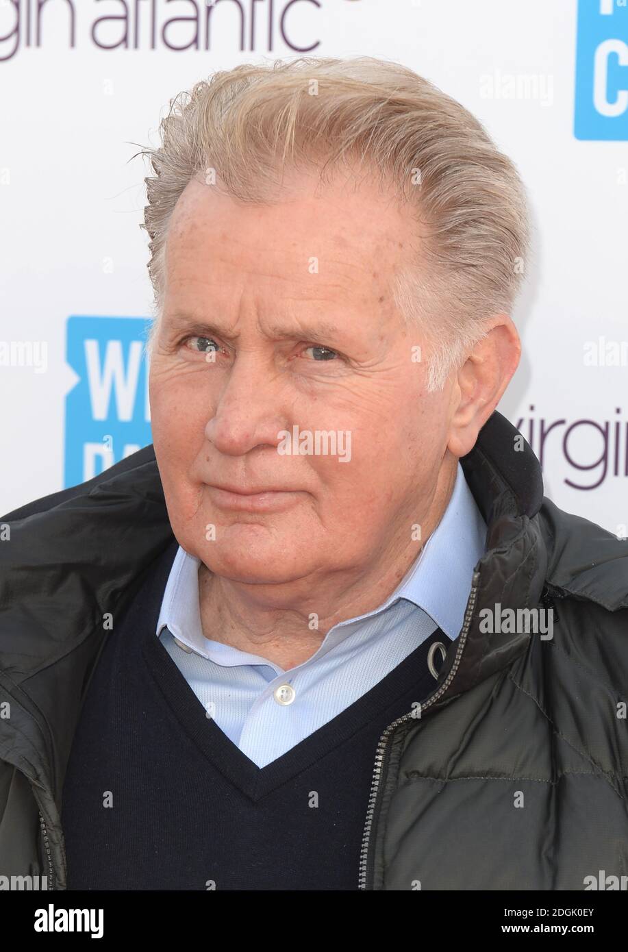 Martin Sheen arriving at WE Day 2015, the SSE Arena, Wembley, London ...