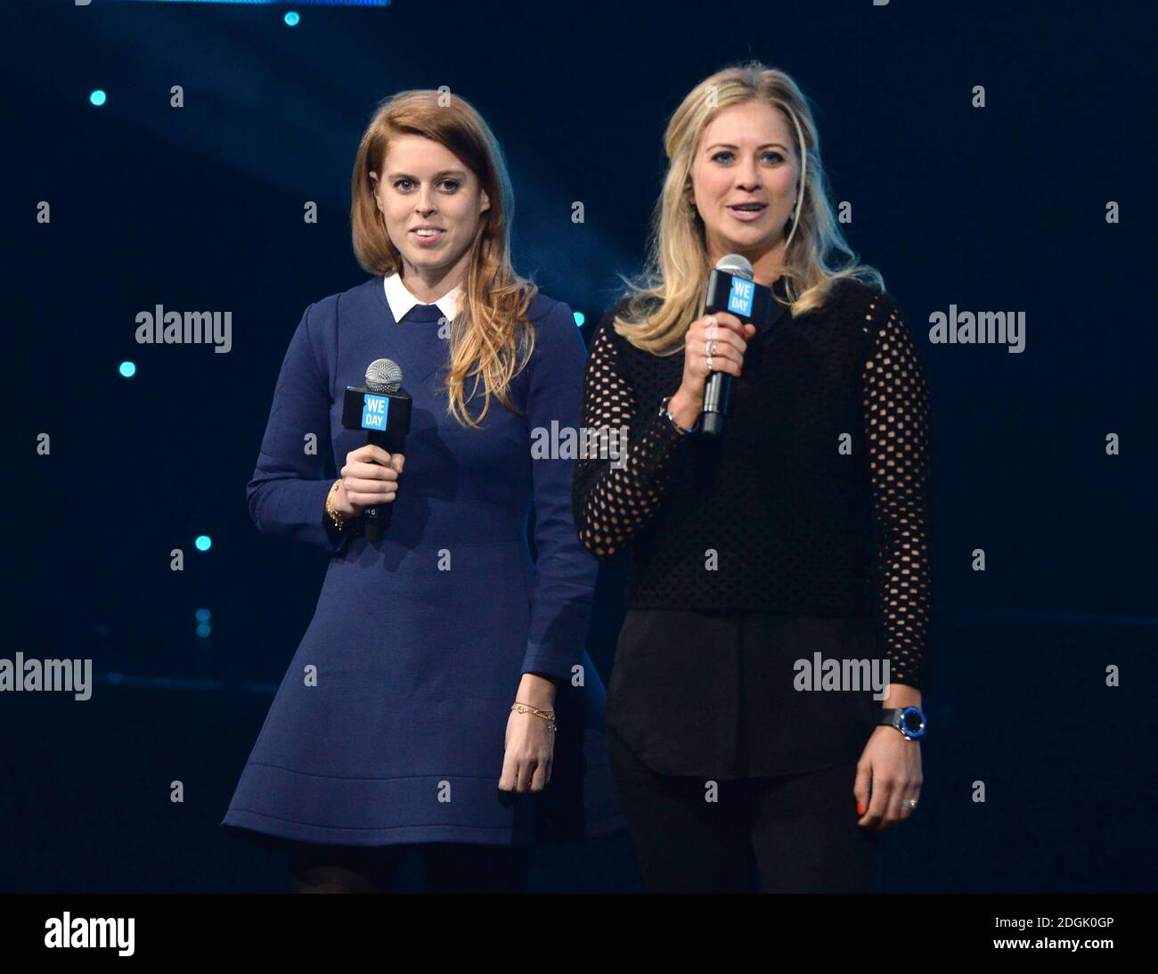 Princess Beatrice and Holly Branson during We Day 2015, at the SSE ...