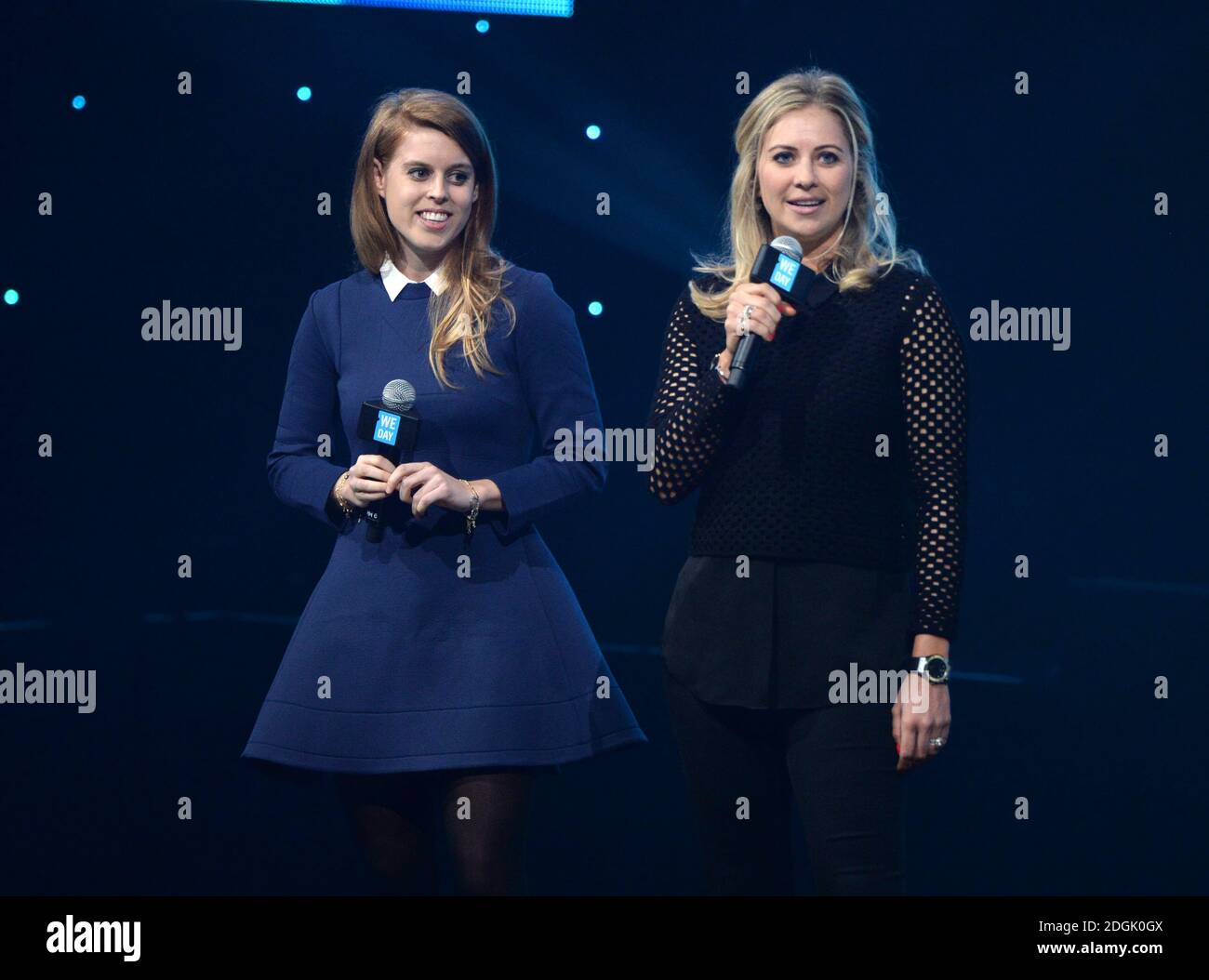 Princess Beatrice and Holly Branson during We Day 2015, at the SSE ...