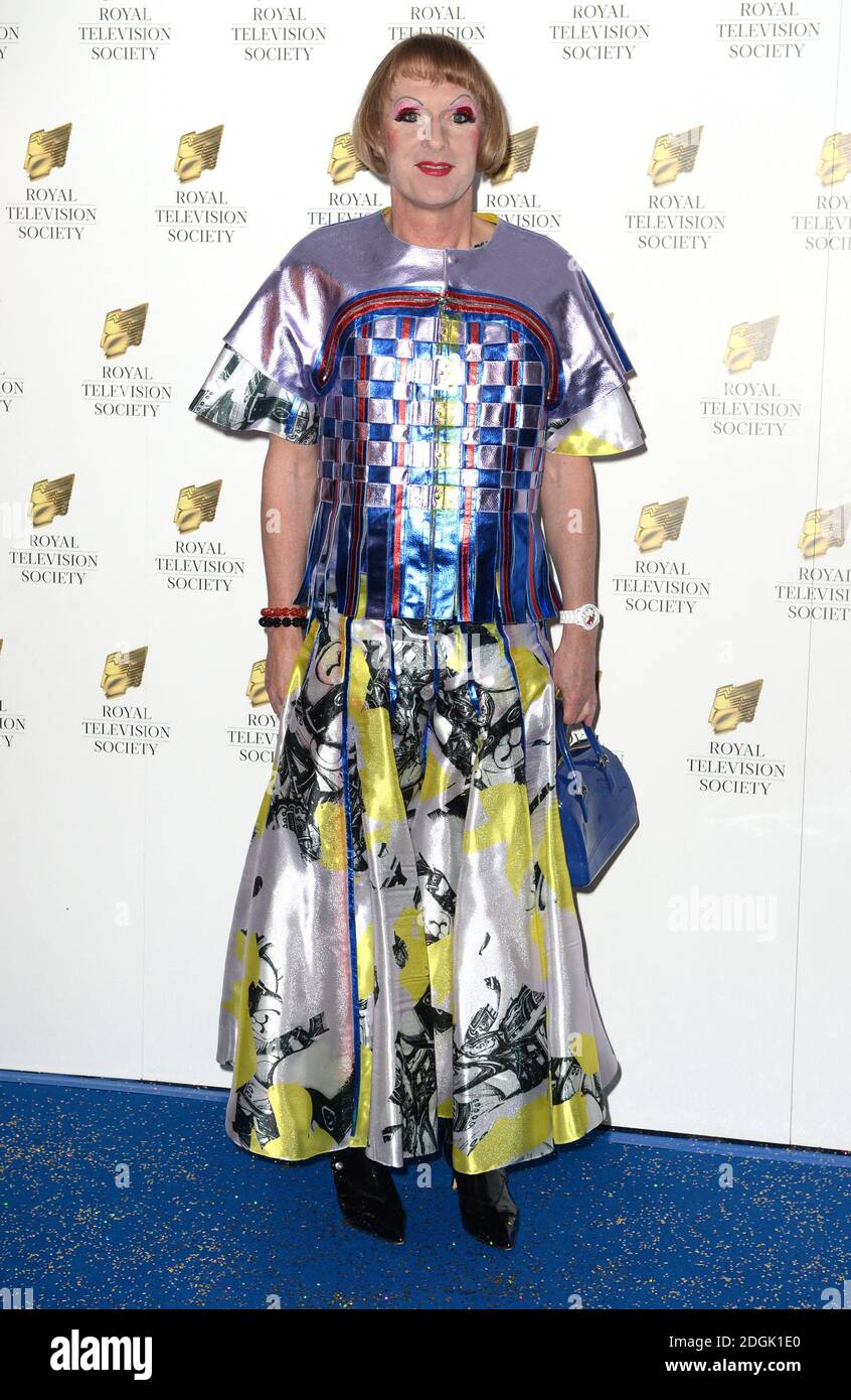 Grayson Perry attending the 2015 Royal Television Society Programme ...