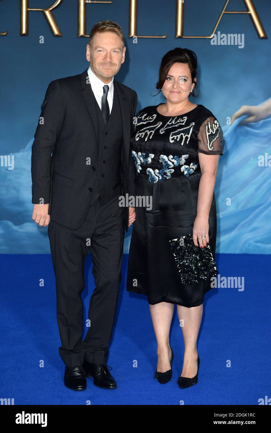 Director Kenneth Branagh and wife Lindsay Brunnock attends the UK ...