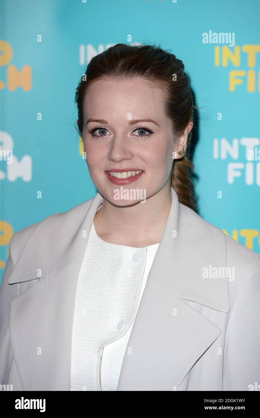 Cara Theobald attending the Into Film Awards 2015 held at the Empire ...