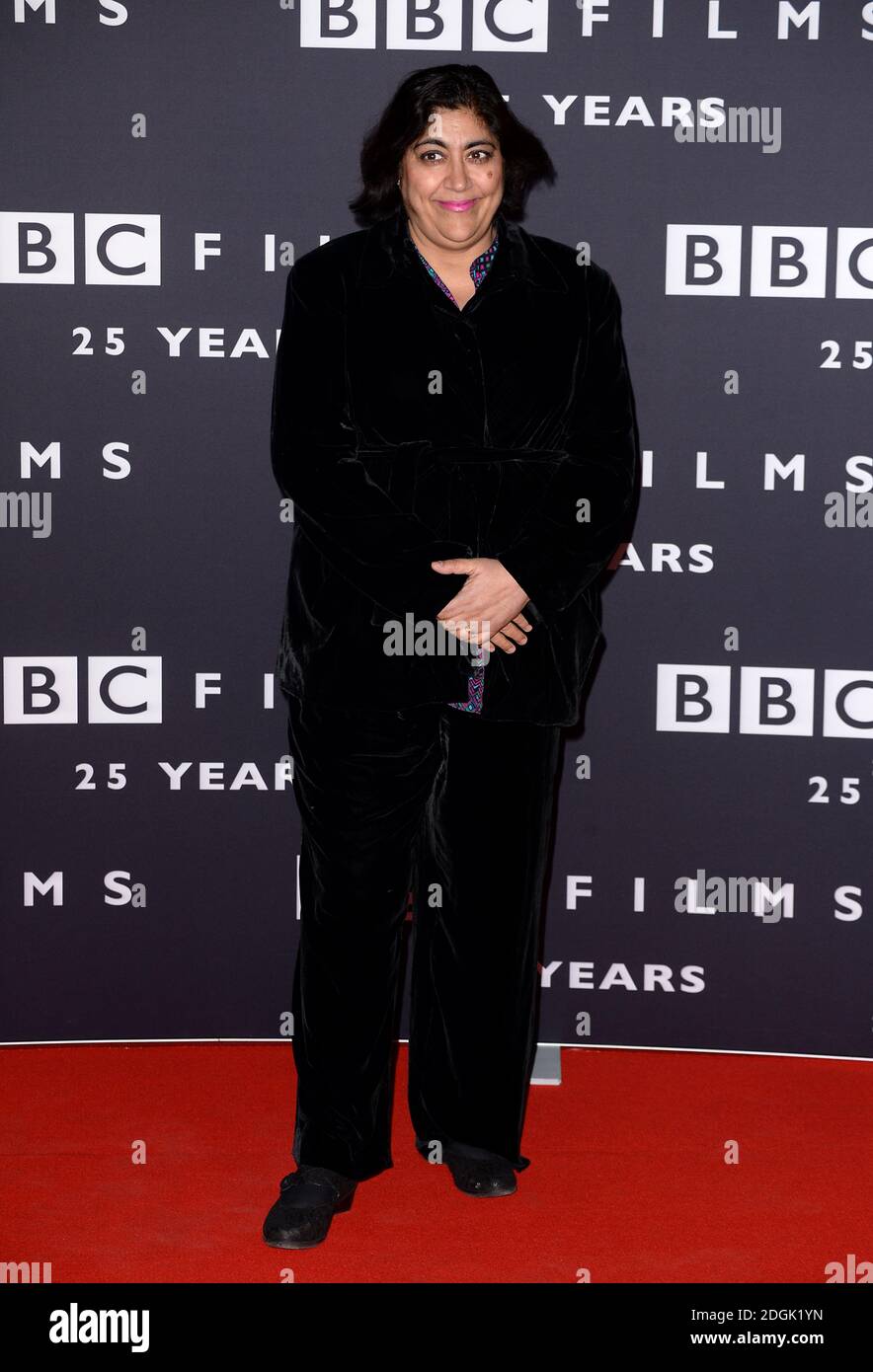 attending the BBC Films 25th Anniversary Reception held at the BBC ...