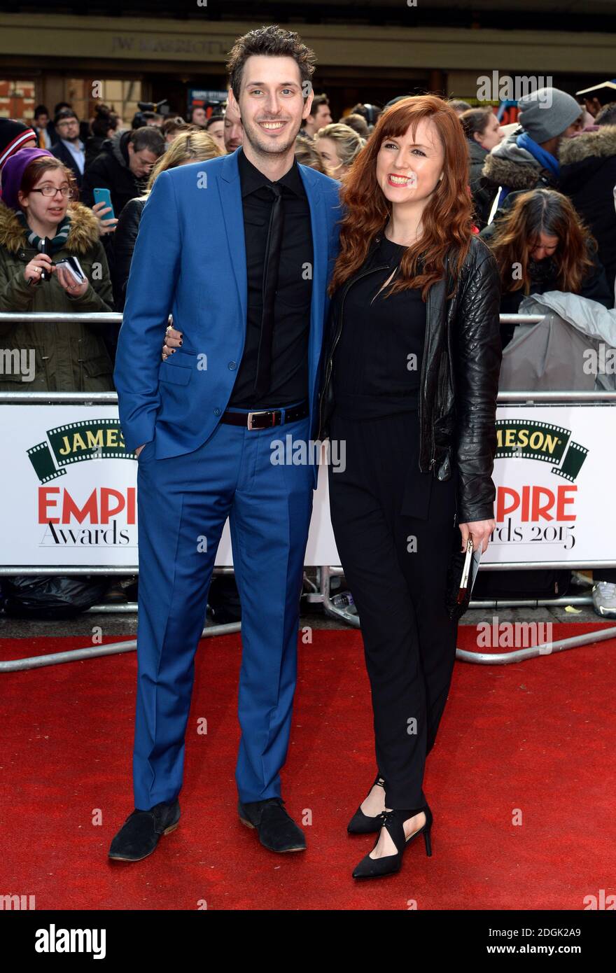 Blake Harrison attending the Jameson Empire Film Awards 2015 held at ...