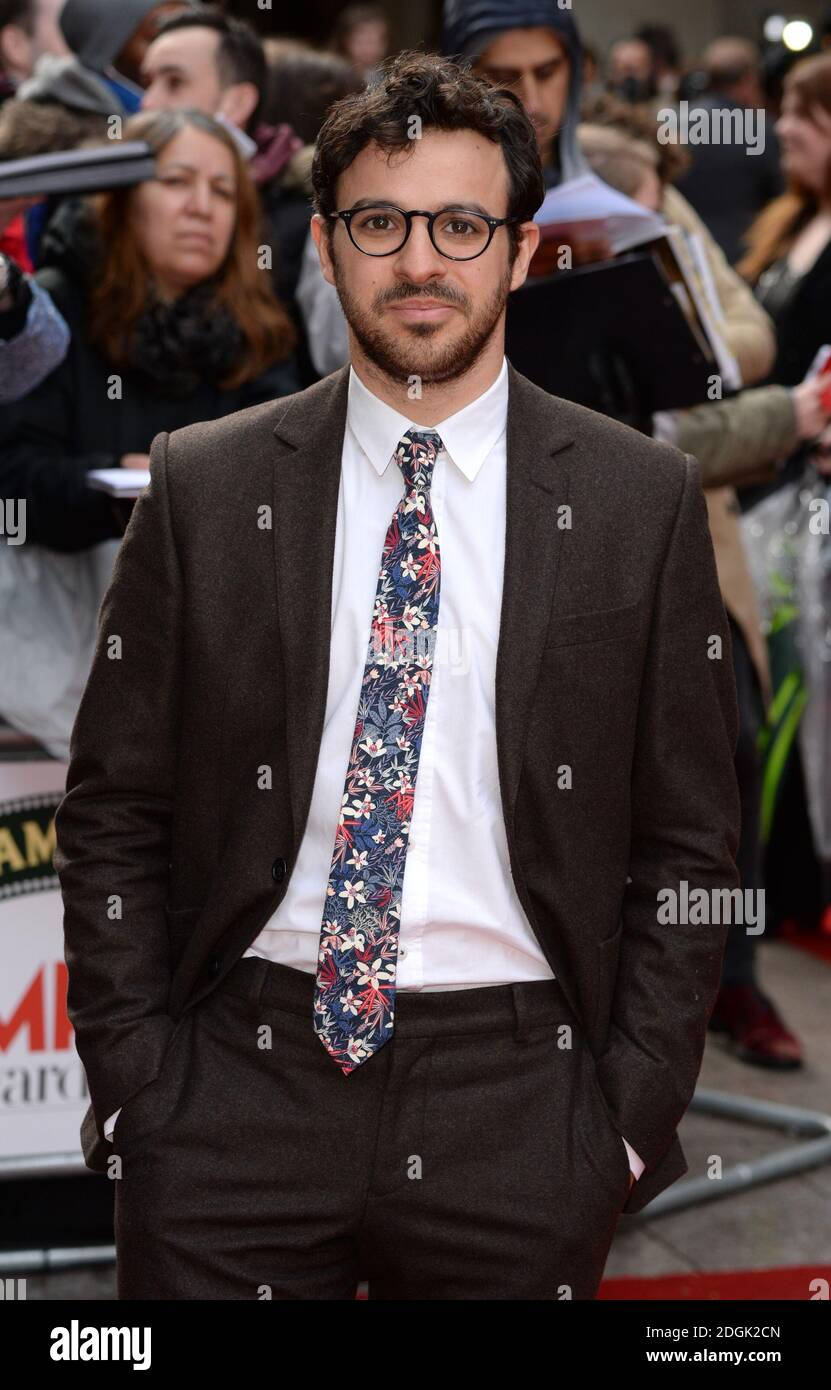 Simon Bird attending the Jameson Empire Film Awards 2015 held at ...