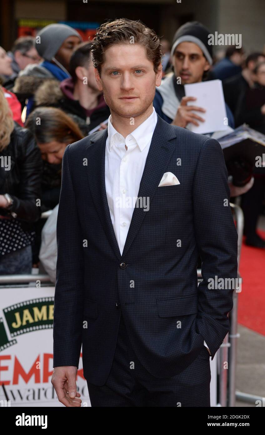 Kyle Soller attending the Jameson Empire Film Awards 2015 held at ...