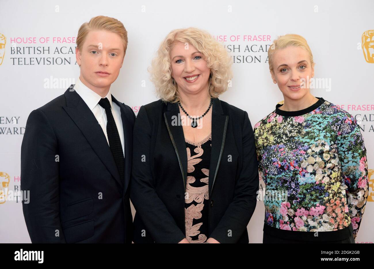 Freddie Fox, BAFTA Chairman Anne Morrison and Amanda Abbington ...