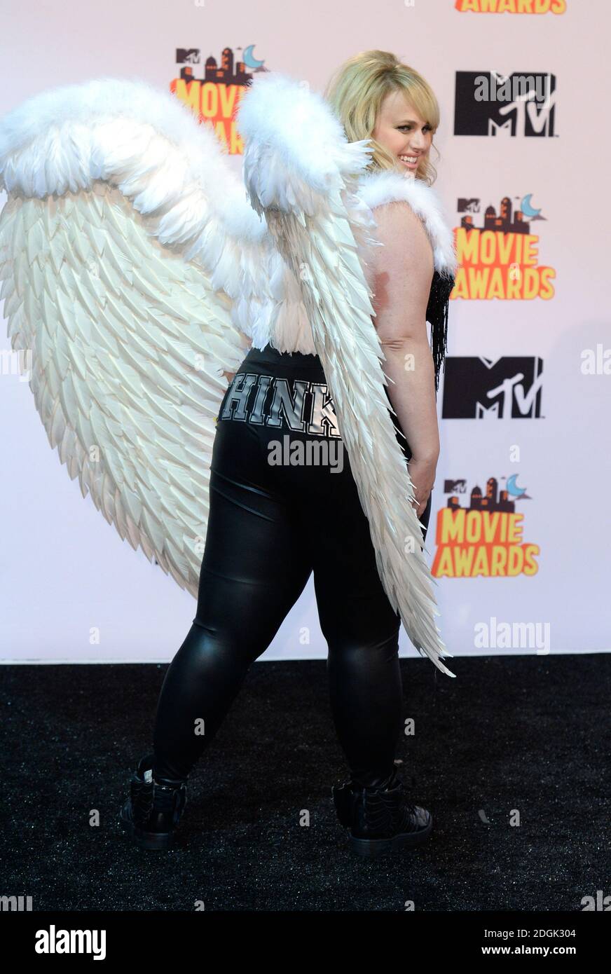 Rebel Wilson at the 2015 MTV Movie Awards, Nokia Live, Los Angeles ...