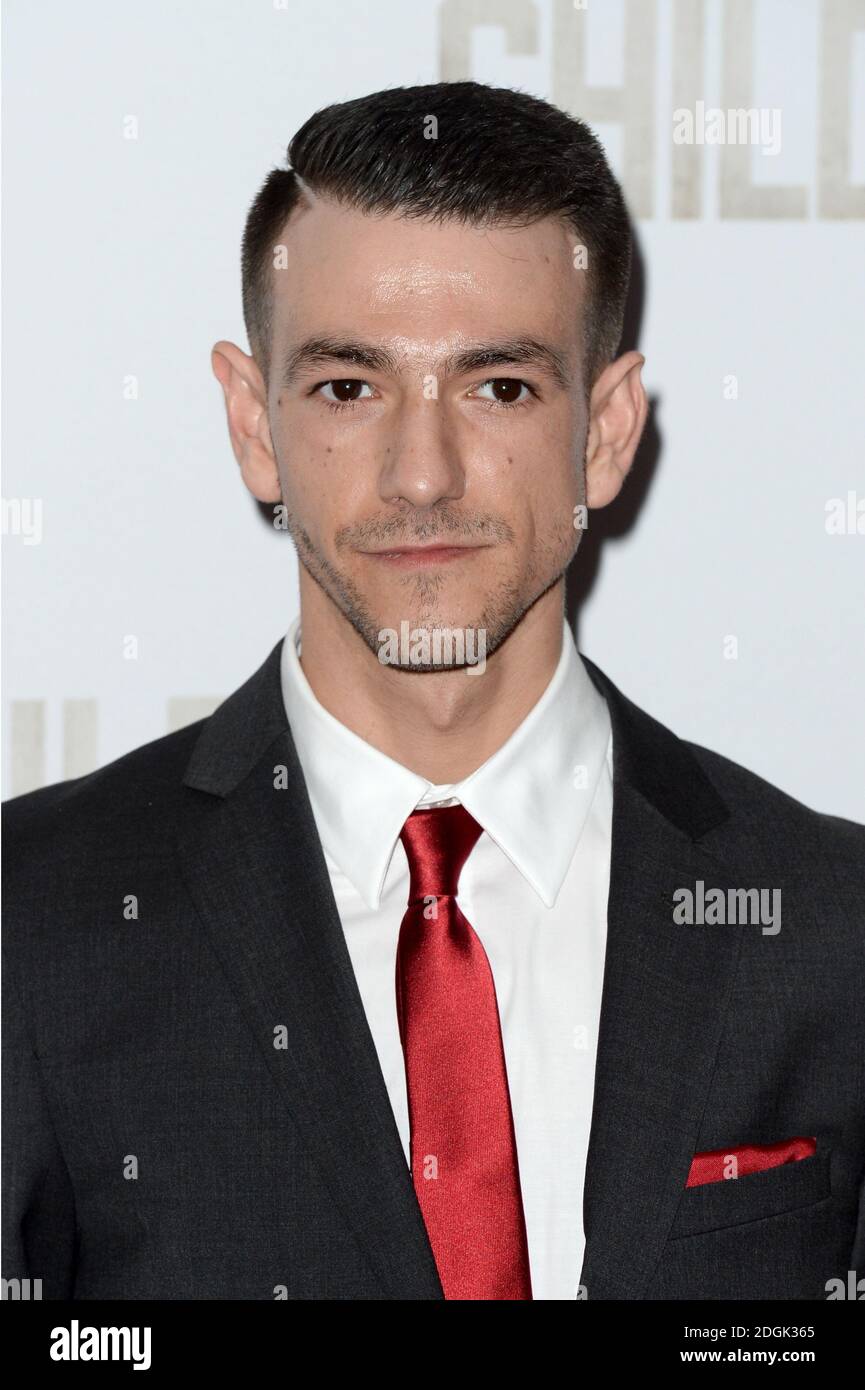 Josef Atlin attending the UK film premiere of Child 44 held at the VUE ...