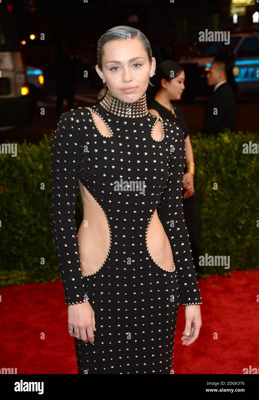 Miley Cyrus attending The Metropolitan Museum of Art Met Gala, in New ...