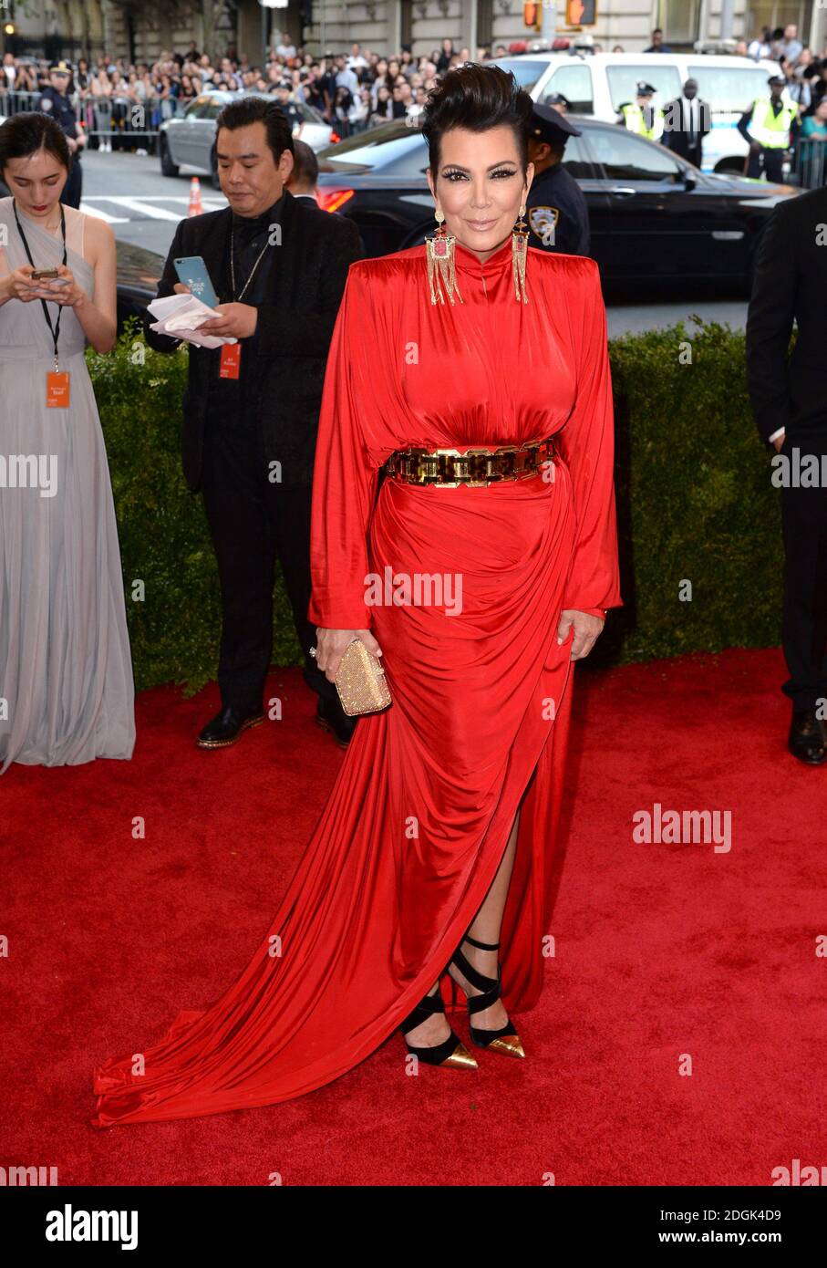 Kris Jenner attending The Metropolitan Museum of Art Met Gala, in New ...