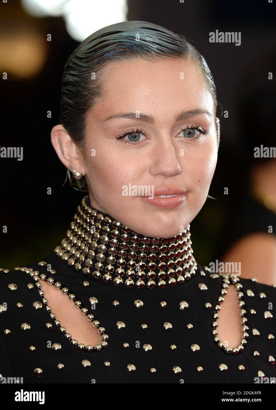 Miley Cyrus attending The Metropolitan Museum of Art Met Gala, in New ...