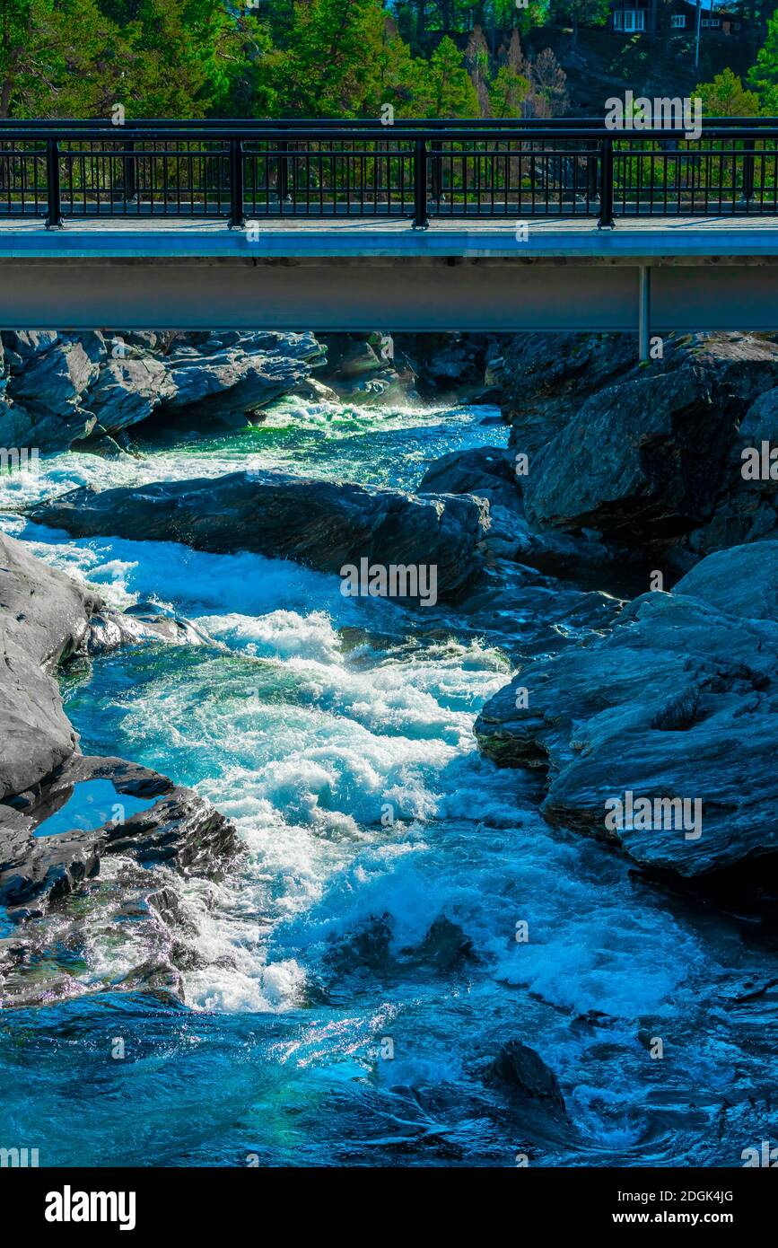 Alaska bridge crossing hi-res stock photography and images - Alamy