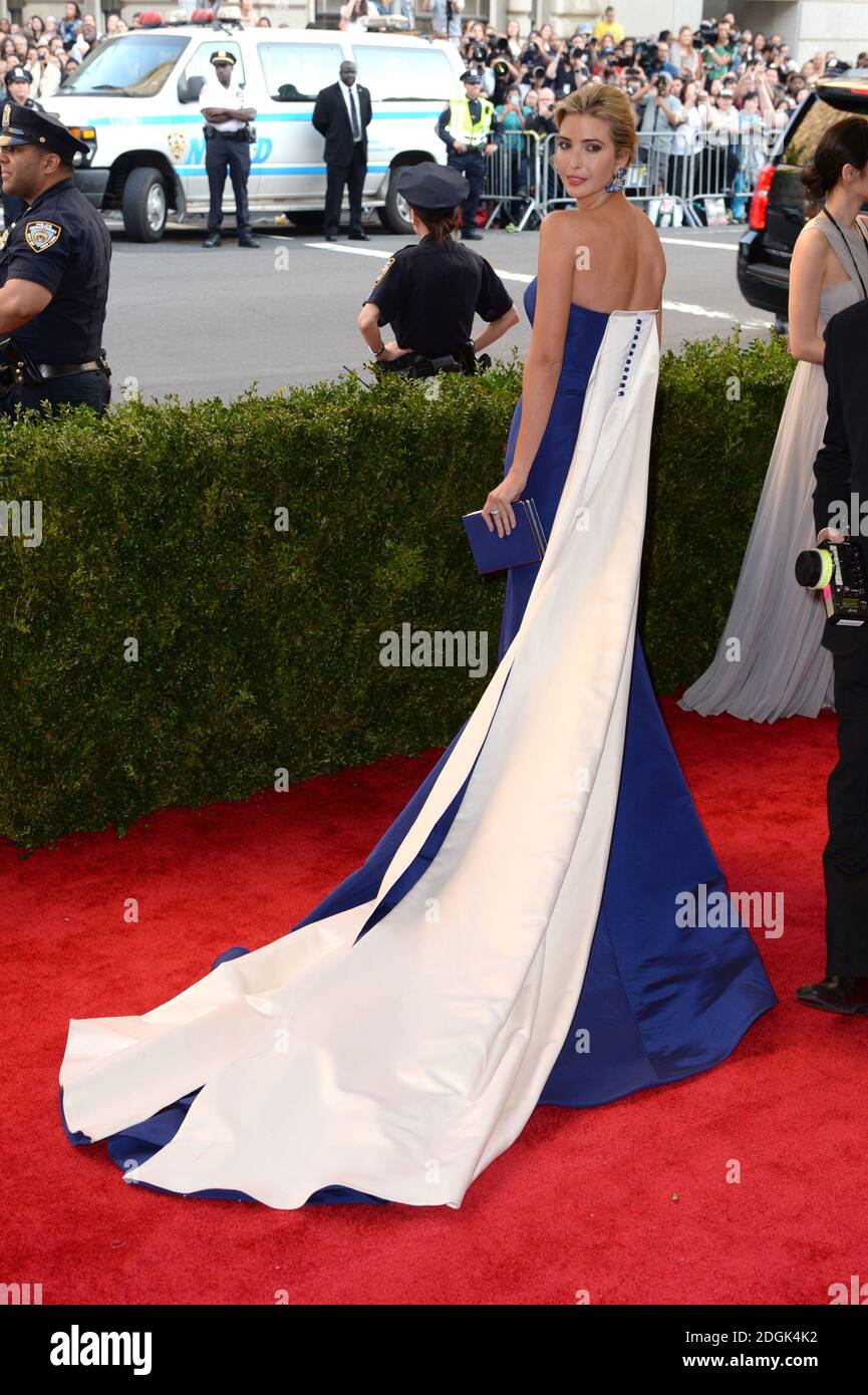 Ivanka Trump attending The Metropolitan Museum of Art Met Gala, in New ...