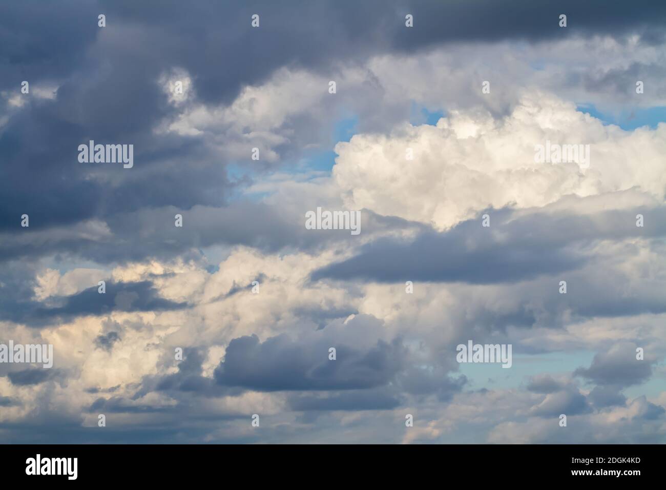 Dark grey storm clouds before rain. Dramatic natural sky background ...