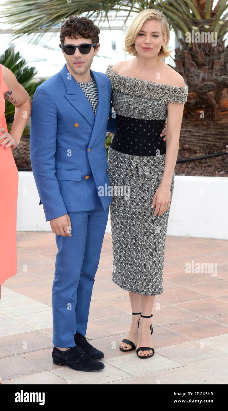 Sienna Miller and Xavier Dolan attending the Festival De Cannes Jury ...