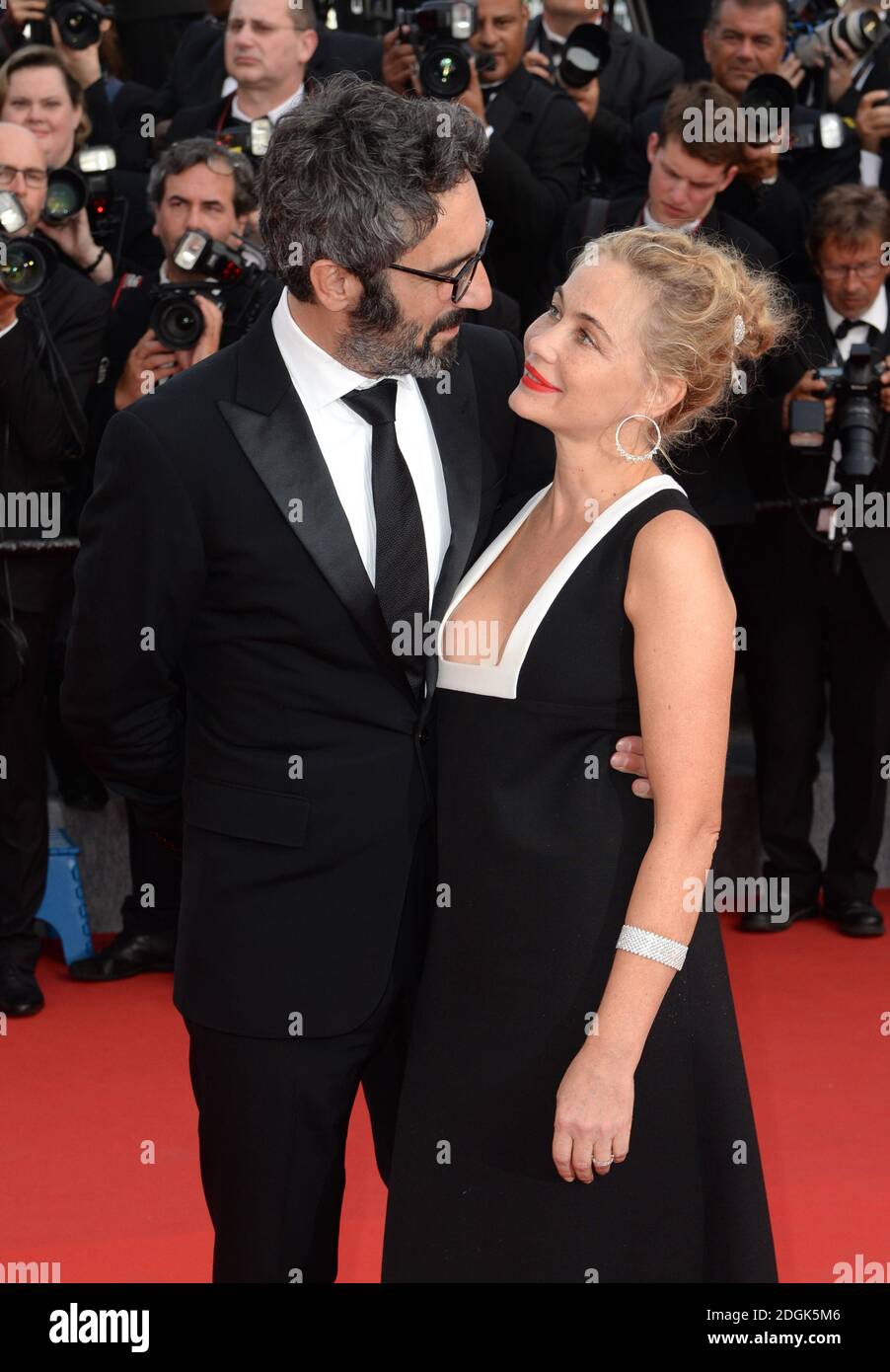 Emmanuelle BŽart attending the La Tete haute opening film premiere ...