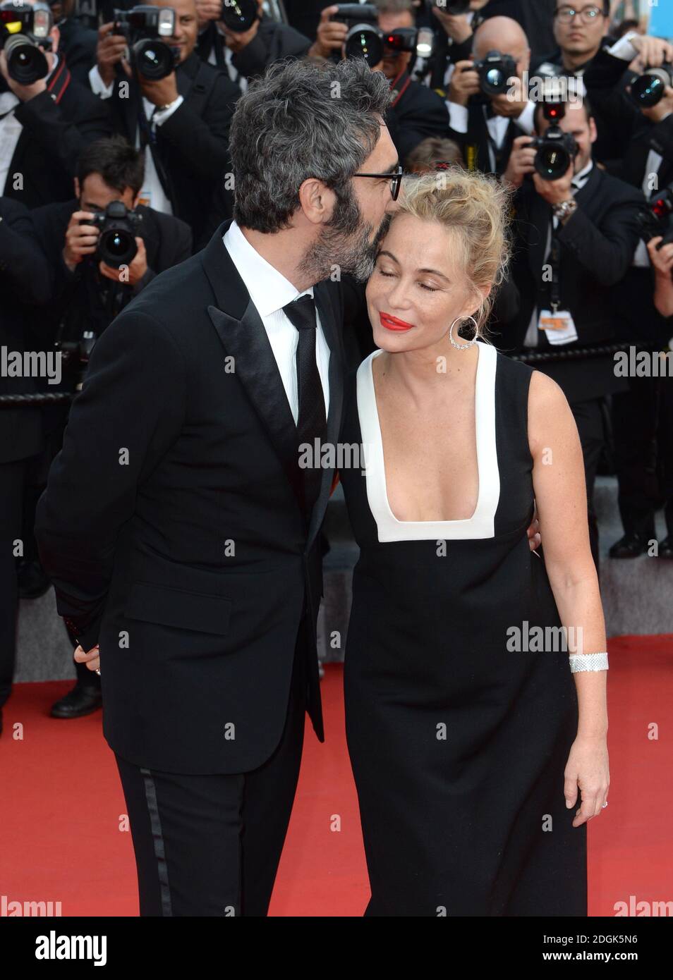 Emmanuelle BŽart attending the La Tete haute opening film premiere ...