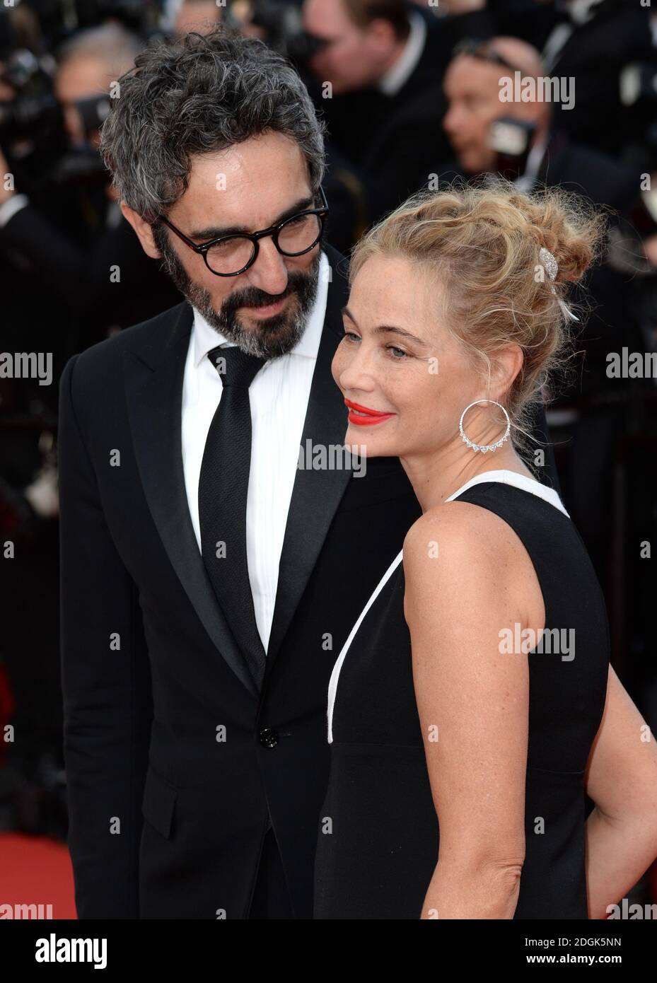 Emmanuelle BŽart attending the La Tete haute opening film premiere ...