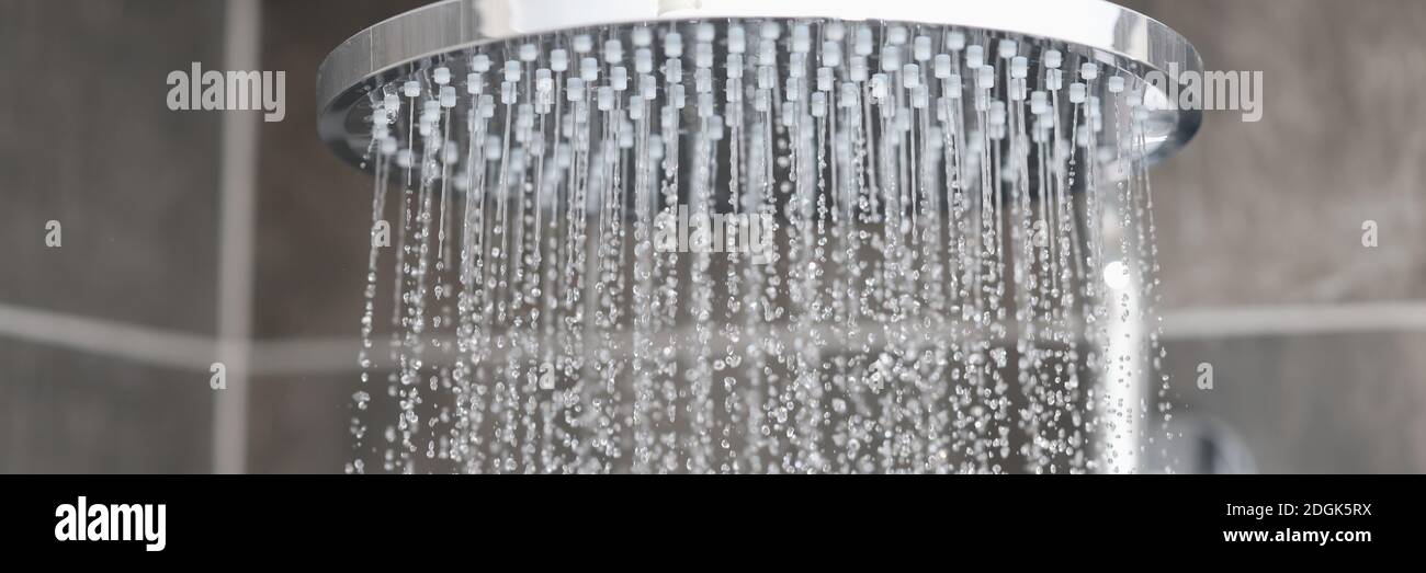 Head bathroom bath water drip hi-res stock photography and images - Alamy