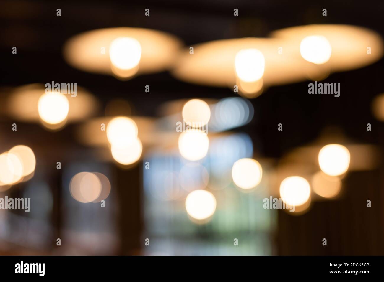 Abstract coffee shop interior hi-res stock photography and images - Alamy
