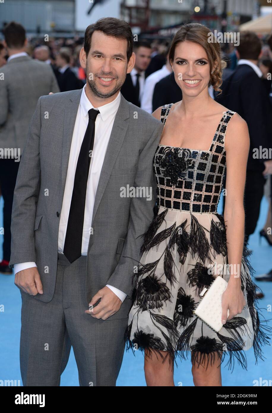 Director Doug Ellin and Maddie Diehl attending the Entourage UK Film ...