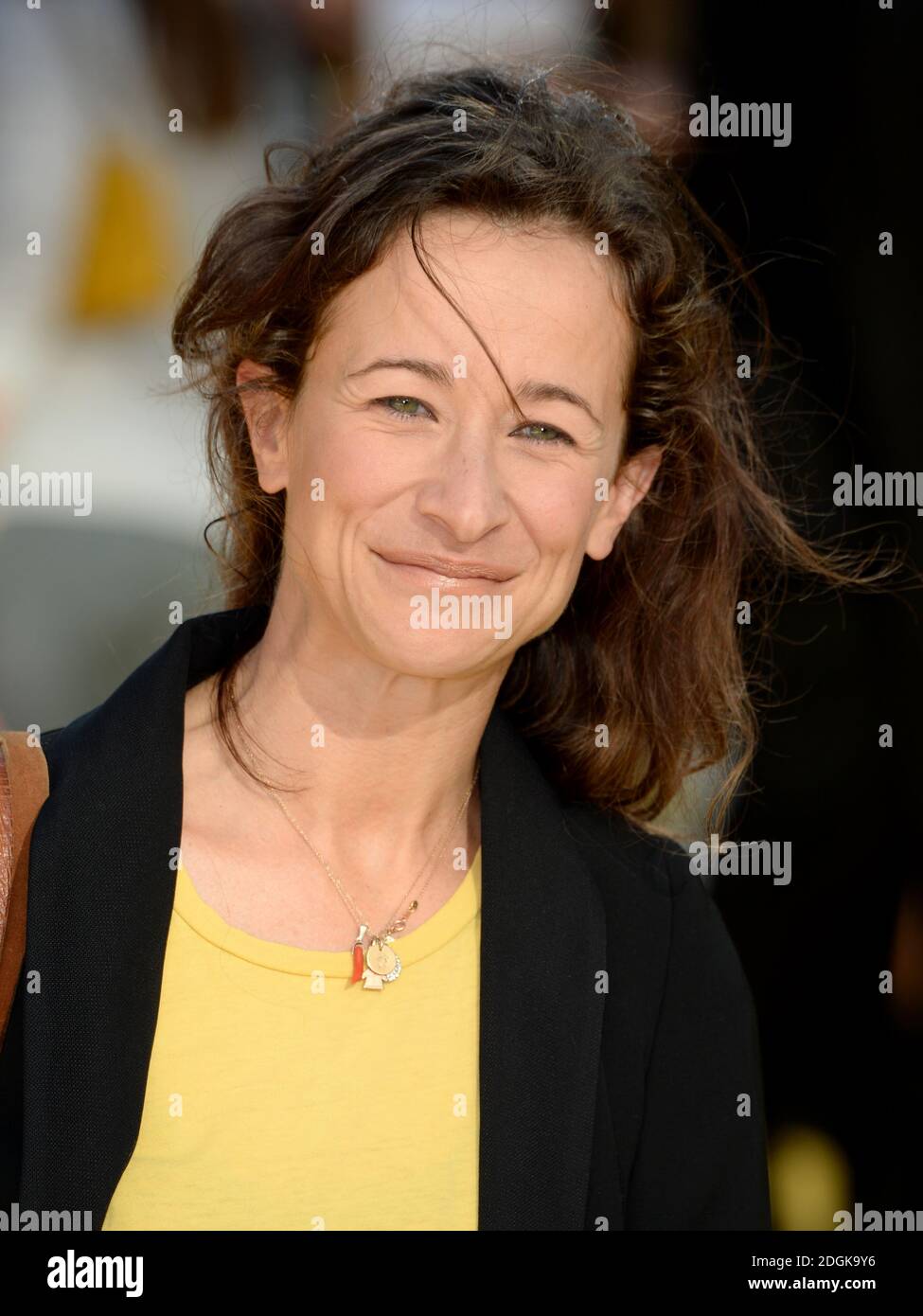 Leah Wood And Daughter Maggie Attending The Minions Uk Film Premiere Held At The Odeon Cinema