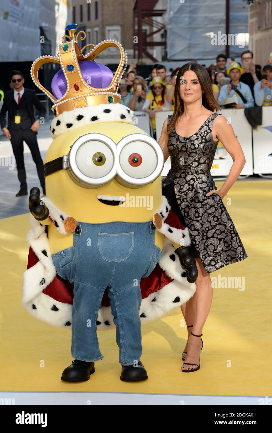 Sandra Bullock attending the Minions UK Film Premiere held at the Odeon ...