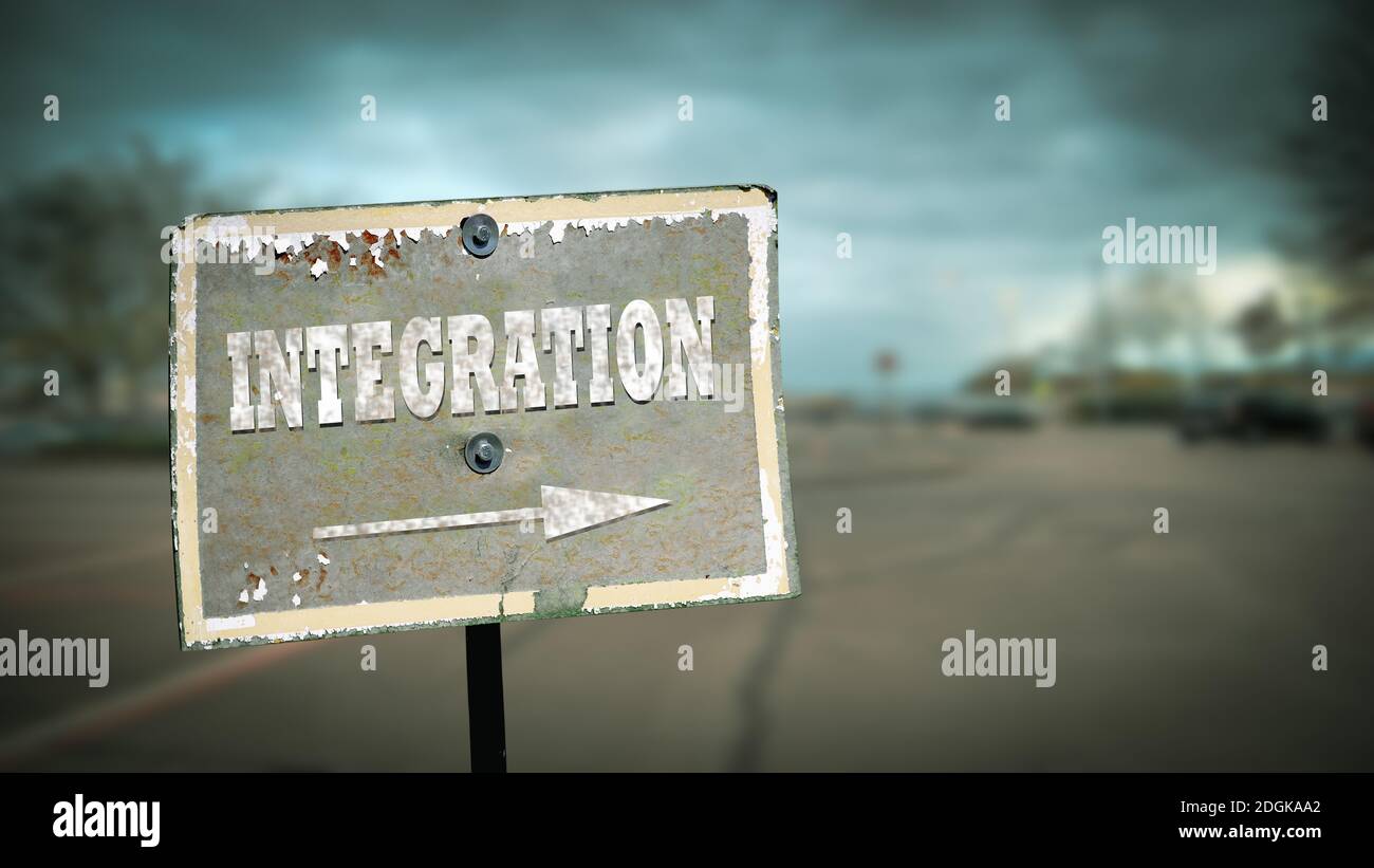 Immigrants Welcome Sign High Resolution Stock Photography and Images ...