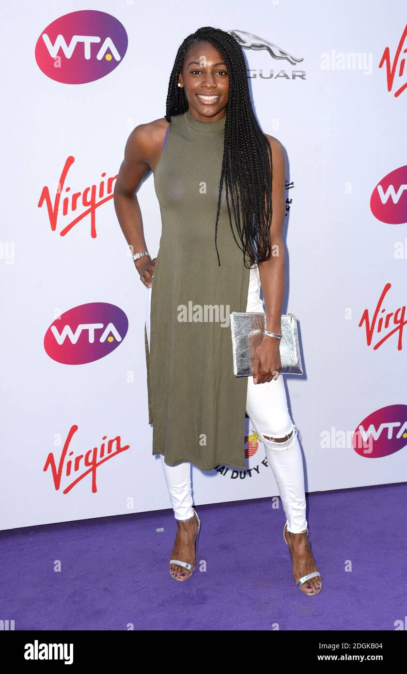 Perri Shakes-Drayton attending the WTA Pre-Wimbledon Party at The Roof ...
