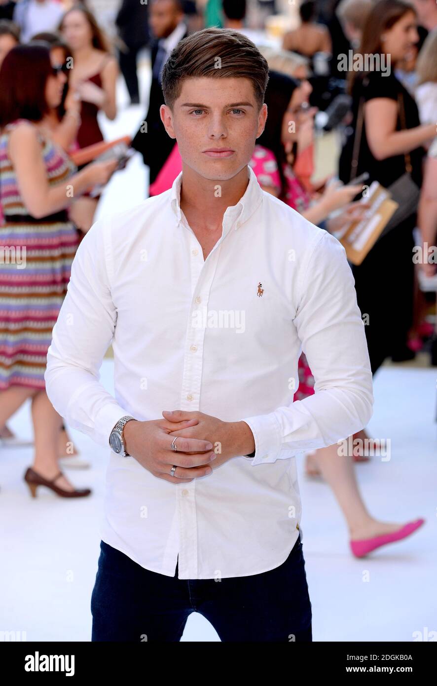 Chris Baxter attending the Magic Mike XXL Premiere held at Vue West End ...