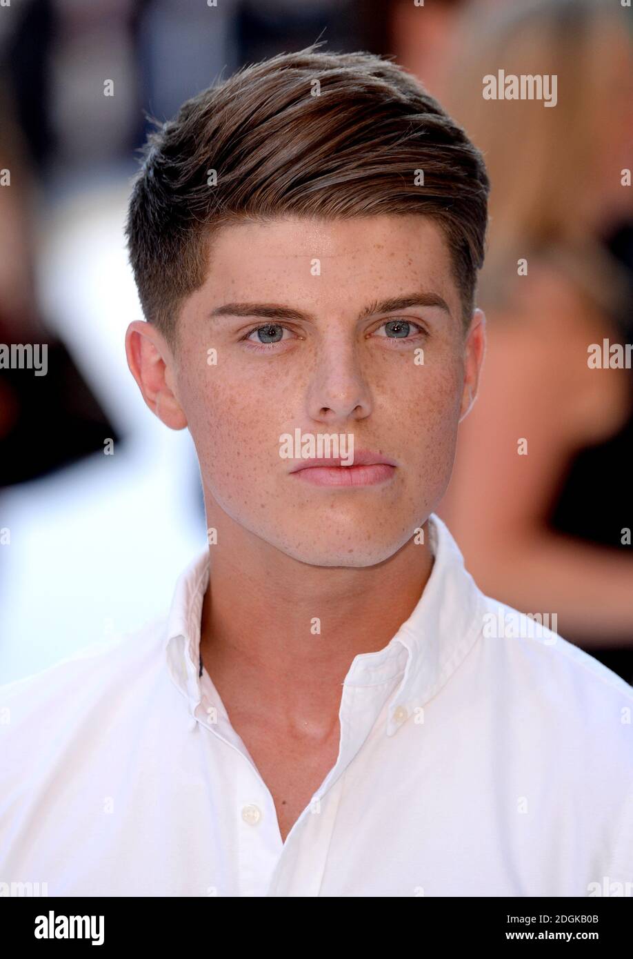 Chris Baxter attending the Magic Mike XXL Premiere held at Vue West End ...