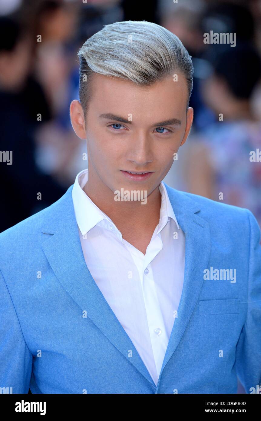 Harry Derbidge attending the Magic Mike XXL Premiere held at Vue West ...