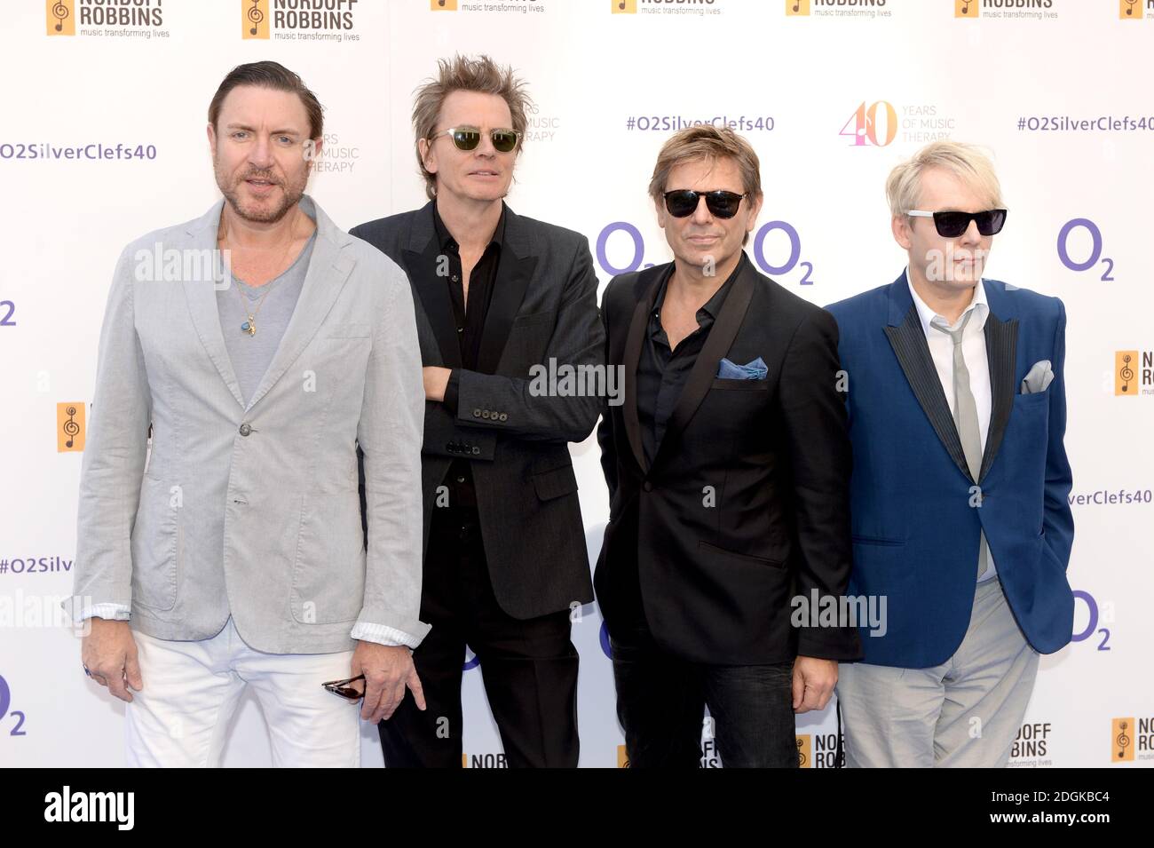 Duran duran at the at the park lane hotel hi-res stock photography and ...