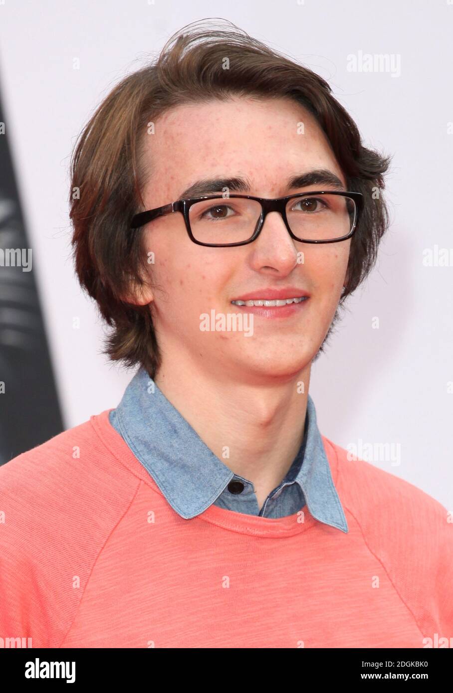 Isaac Hempstead-Wright arriving for the Ant-Man premiere, at the Odeon ...