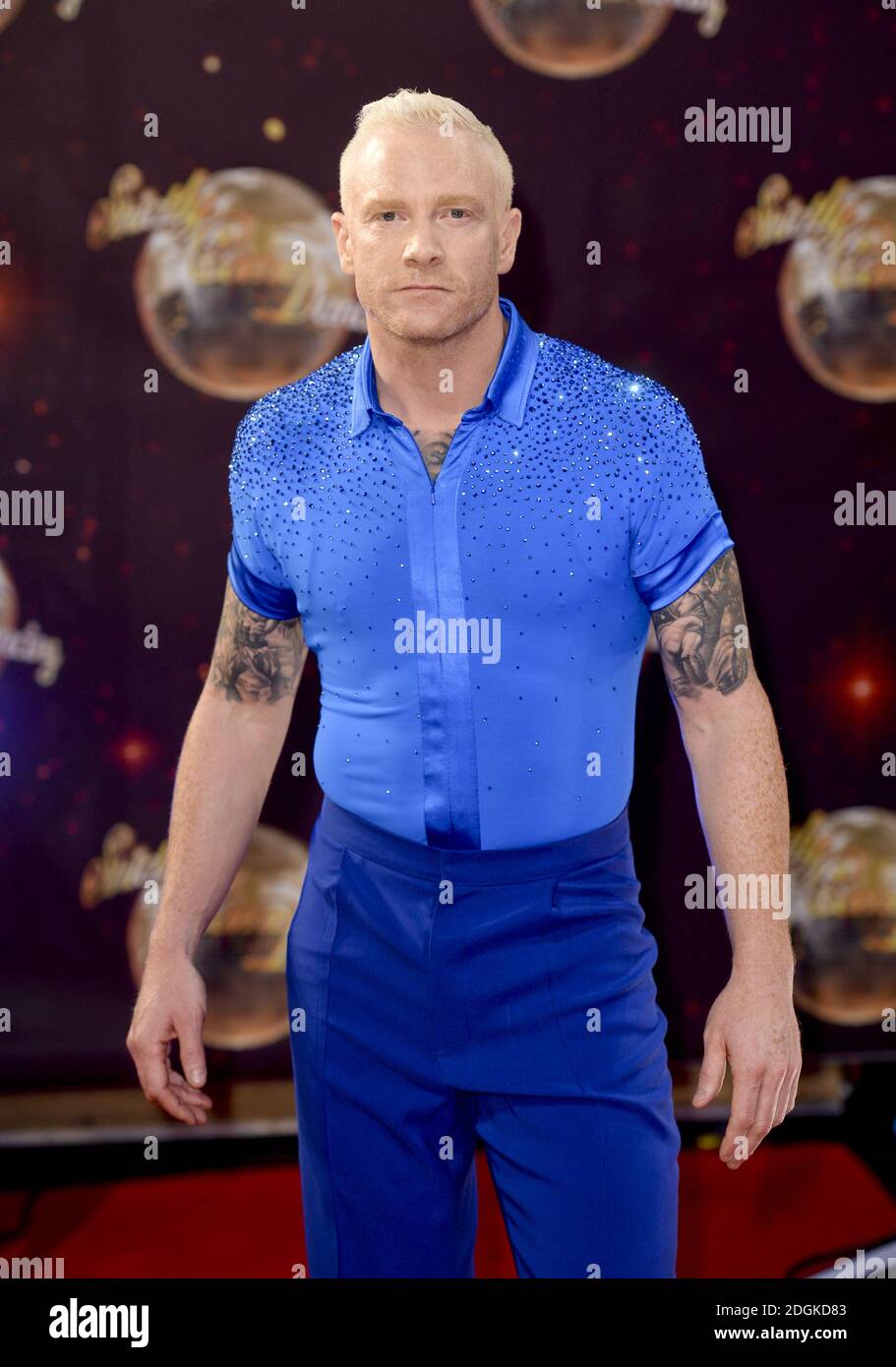 Iwan Thomas arriving at the Strictly Come Dancing Red Carpet Launch ...