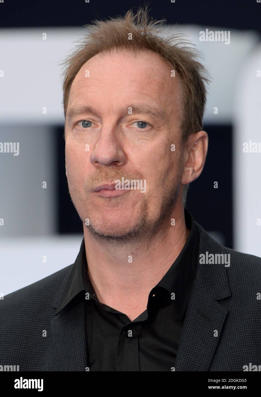 David Thewlis arriving at the Legend World Premiere, Odeon Cinema ...