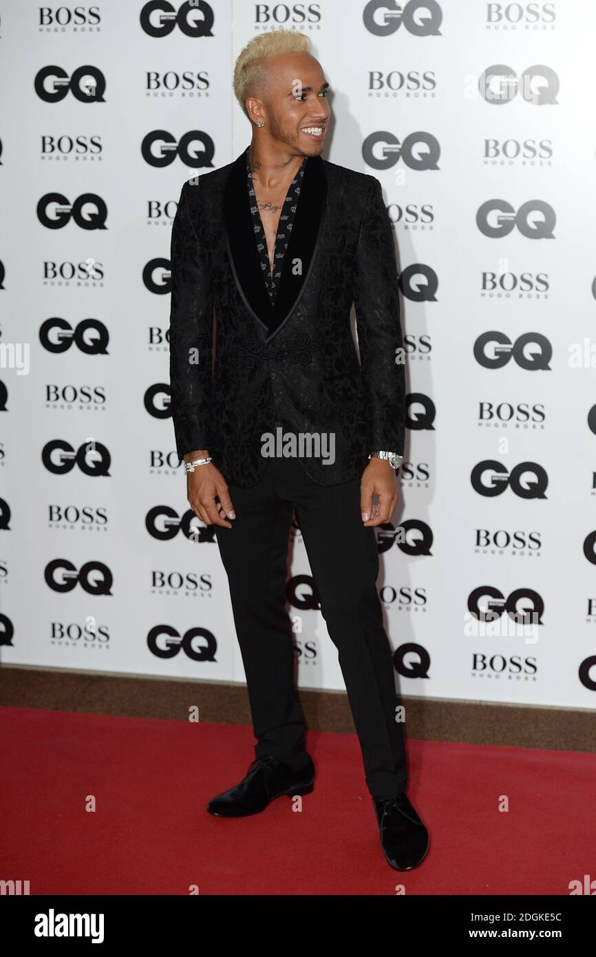 Lewis Hamilton attending the GQ Men of the Year Awards 2015 held at The ...