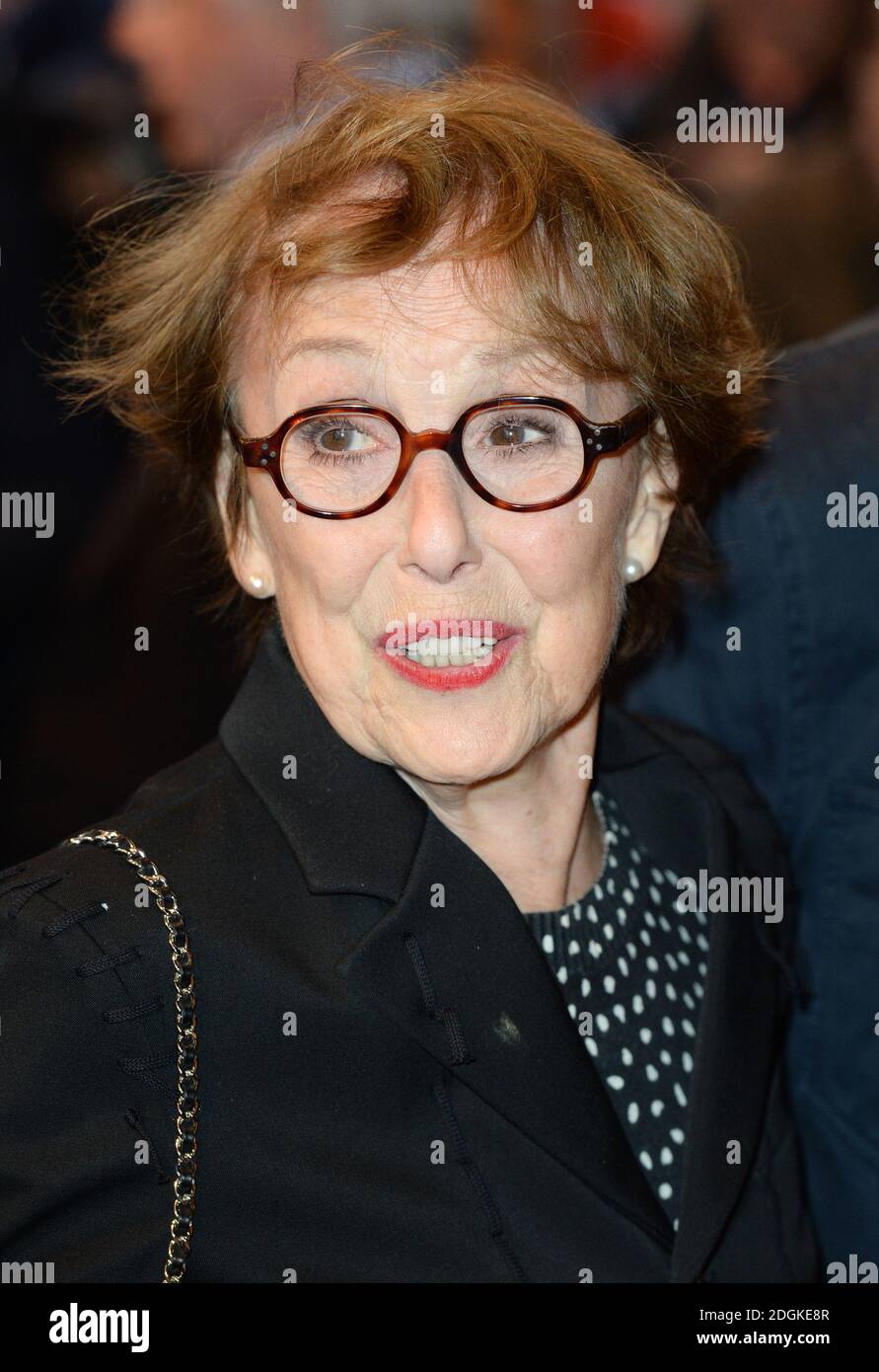 Una Stubbs arriving at the Press Night for Photograph 51, the Noel ...