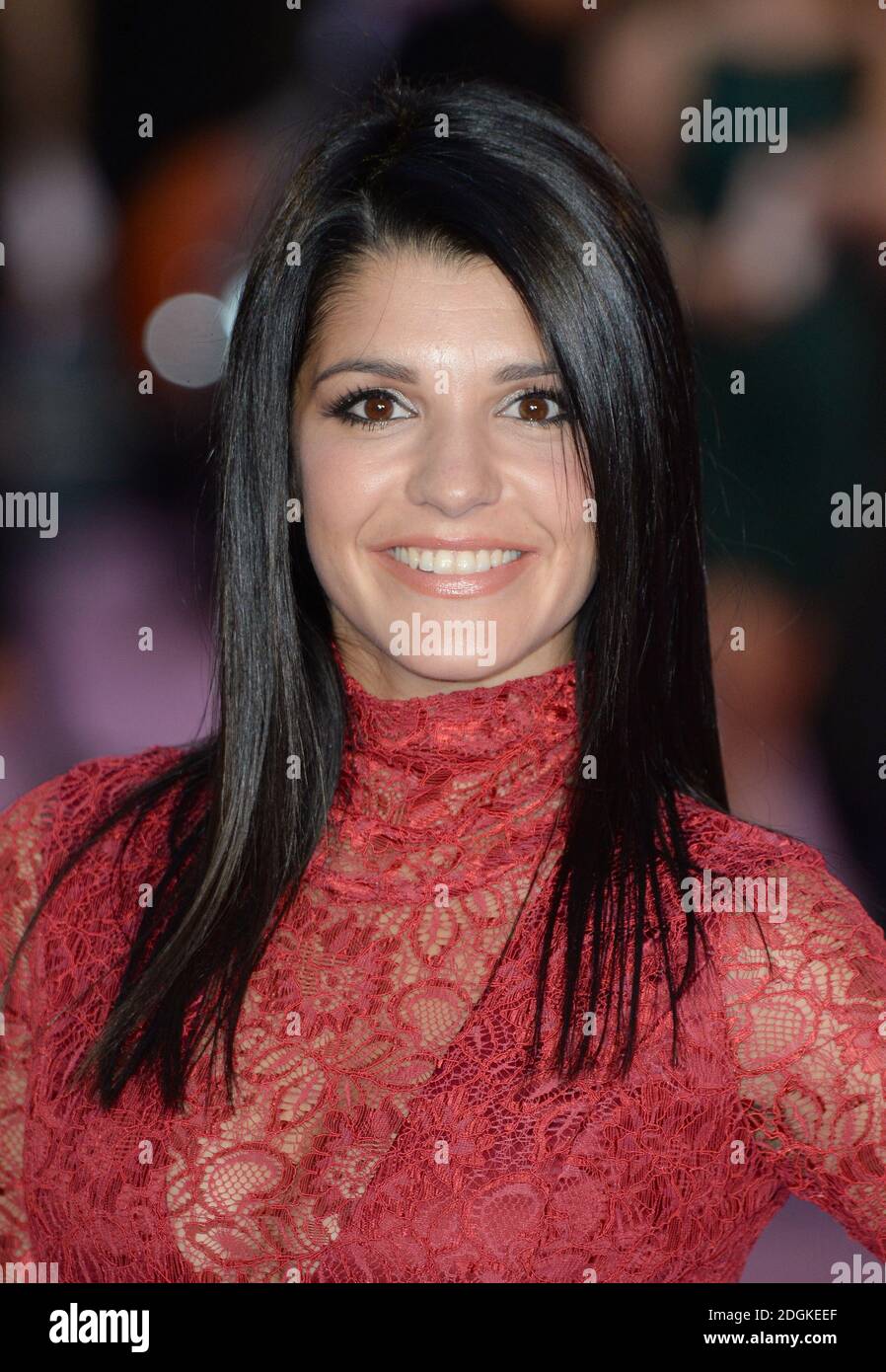 Natalie Anderson arriving at the UK Premiere of Miss You Already, Vue ...