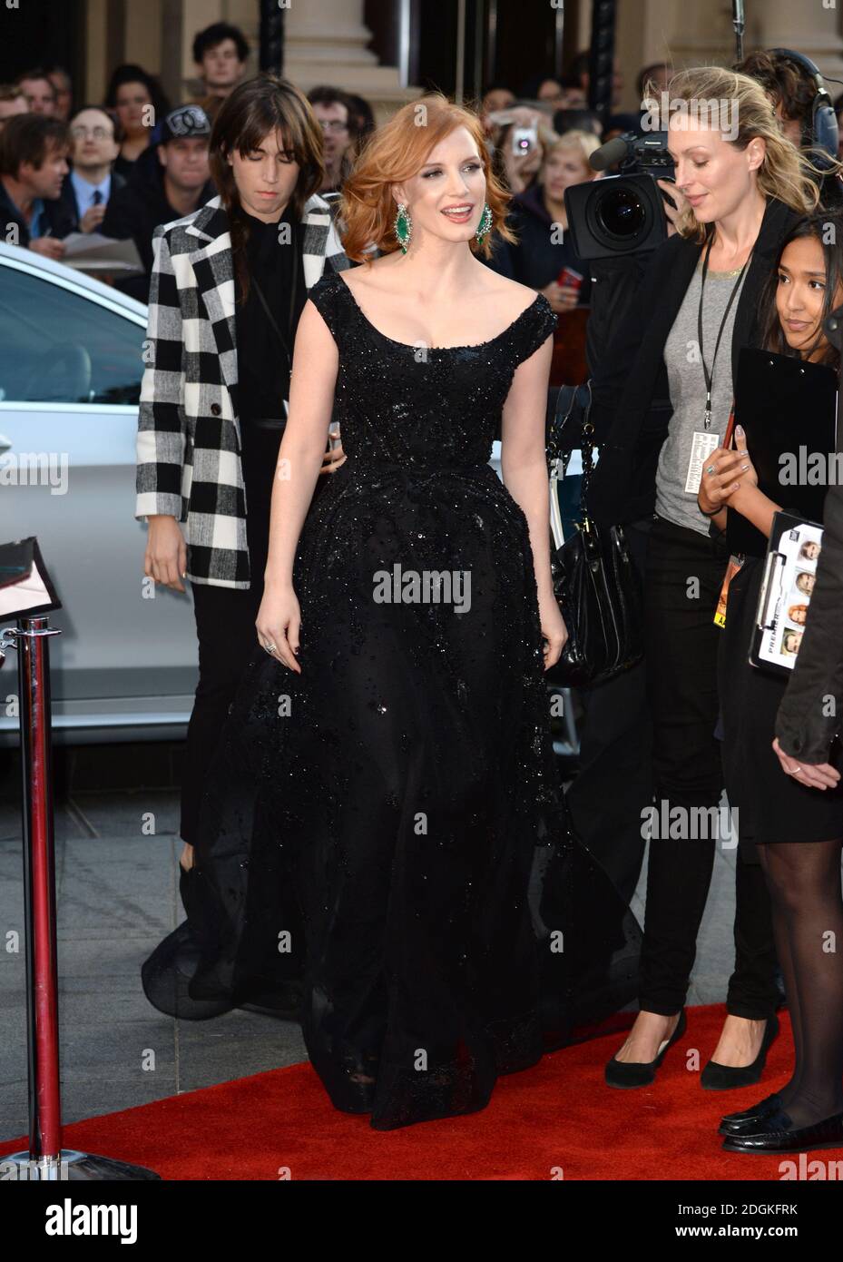 Jessica Chastain attending The Martian European Premiere held at the ...