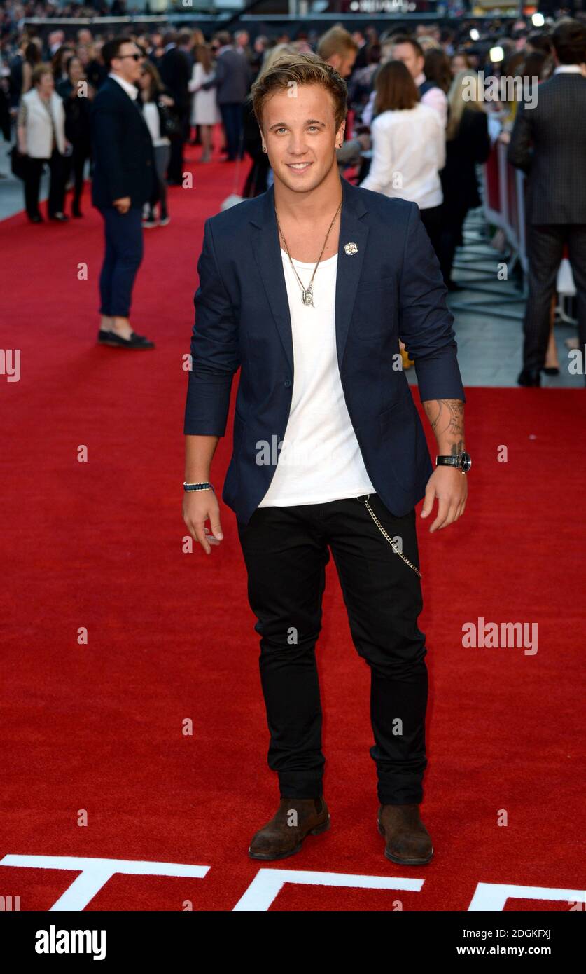 Sam Callahan arriving at the European Premiere of The Intern, at the ...